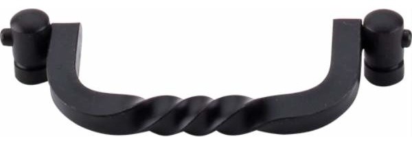 Top Knobs: Twist Drop Pull 3 3/4 Inch (C-C) - Patina Rouge - Southwestern - Cabinet And Drawer ...