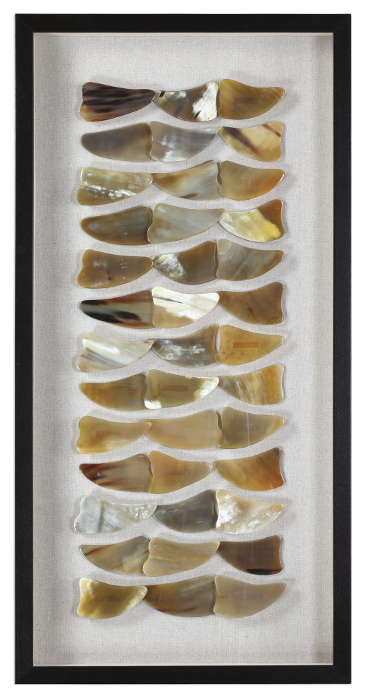 Uttermost Nadja Bone Shadow Box - Contemporary - Wall Accents - by ...