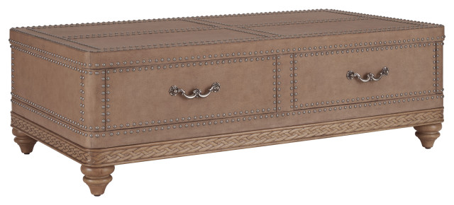 Lisbon Trunk Cocktail Table - Traditional - Coffee Tables - by Lexington Home Brands | Houzz