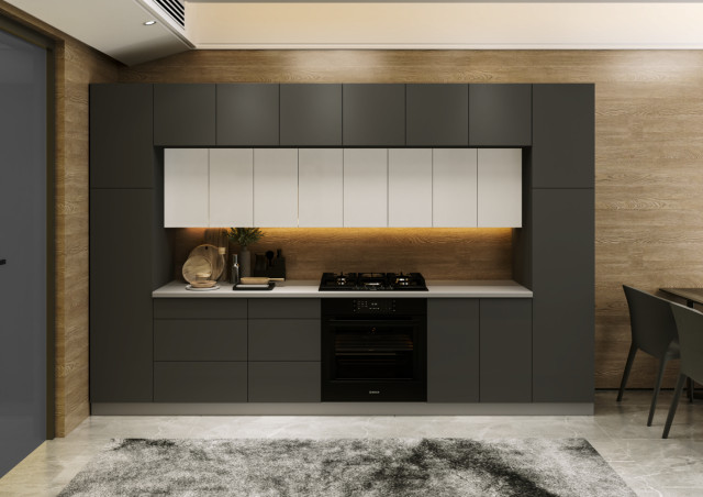 Kitchen Luxe Collection Base Size 12Ft Wide, 143 x 24 x 96 ...