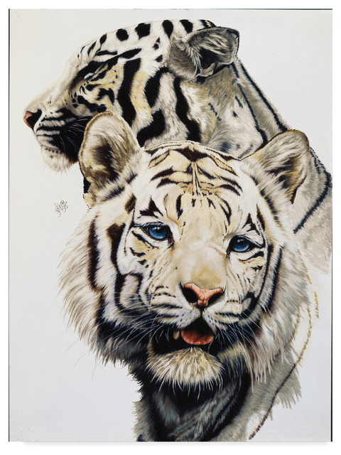 "Ghost" by Barbara Keith, Canvas Art - Contemporary - Prints And ...