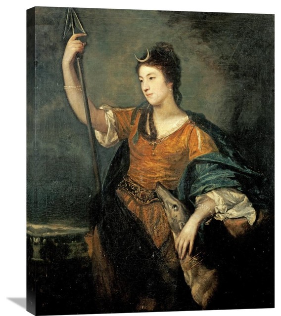"Portrait of Lady Anne Dawson" Canvas Giclee by Sir Joshua Reynolds, 18 ...