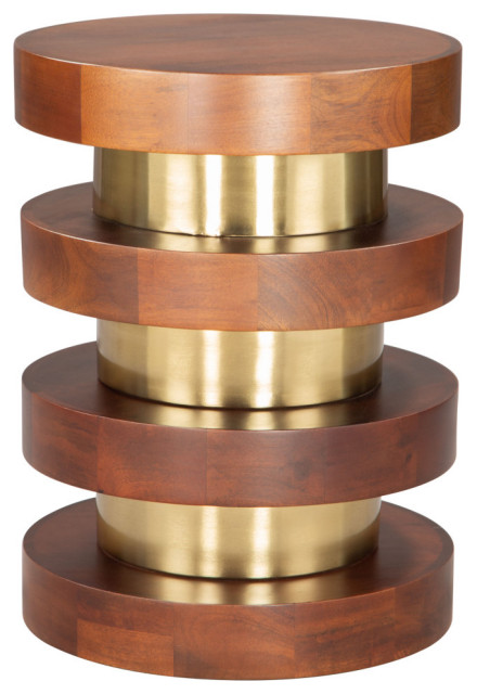 Ingram Side Table Brown - Contemporary - Side Tables And End Tables ...