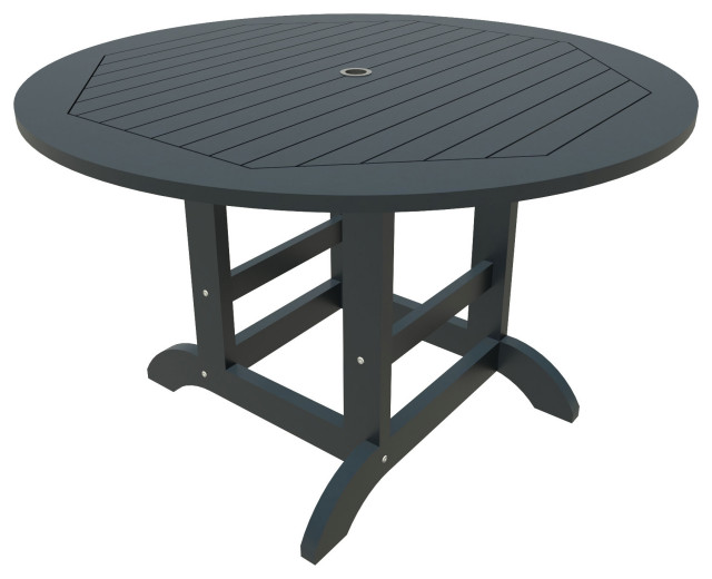 Sequoia 48" Round Dining Table - Beach Style - Outdoor Dining Tables ...