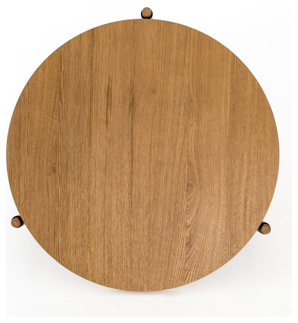 Holmes Coffee Table-Smoked Drift Oak - Midcentury - Coffee Tables - by ...