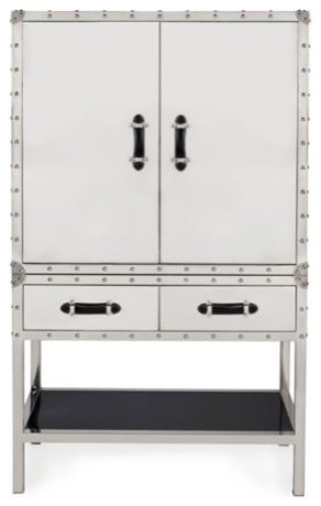 Flight Bar Cabinet - Industrial - Wine And Bar Cabinets - by ...