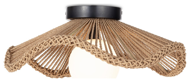 Coastal Living Provence Cafe Flush Mount - Beach Style - Flush-mount ...