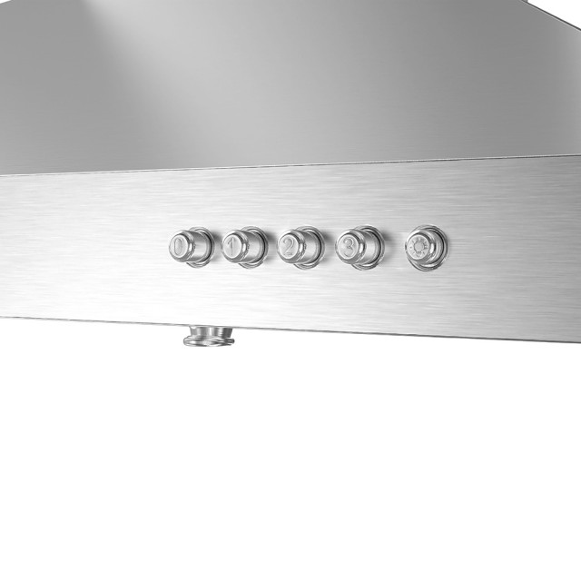 Streamline 30" Giacinto Ductless Wall Mount Range Hood, Stainless Steel ...