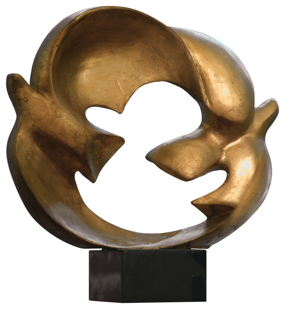 Doves of Peace Sculpture, Large, Large - Contemporary - Decorative ...