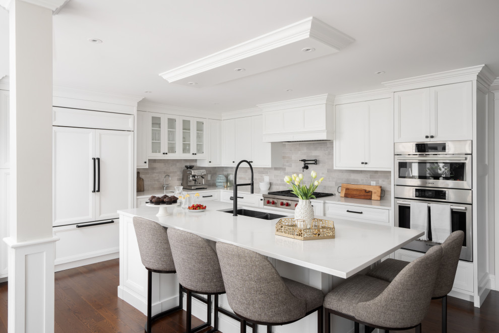 Claremont Street kitchen renovation and Family Room Makeover - Beach ...