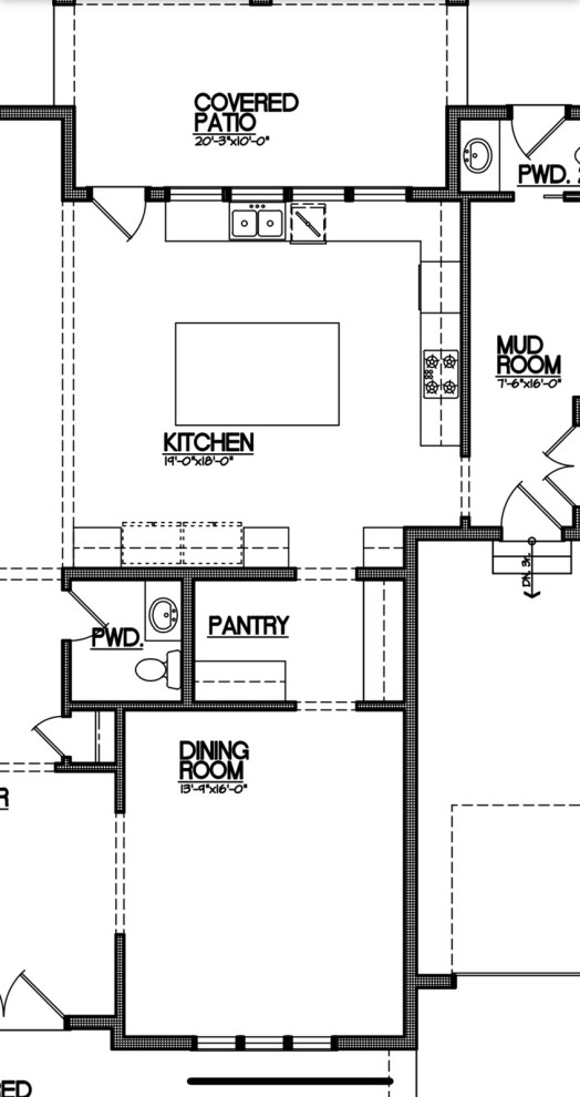 Large Kitchen Orientation Help