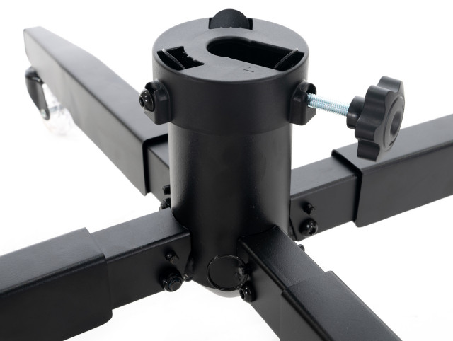 Rolling Artificial Christmas Tree Stand Metal (7-12 ft tall Trees ...