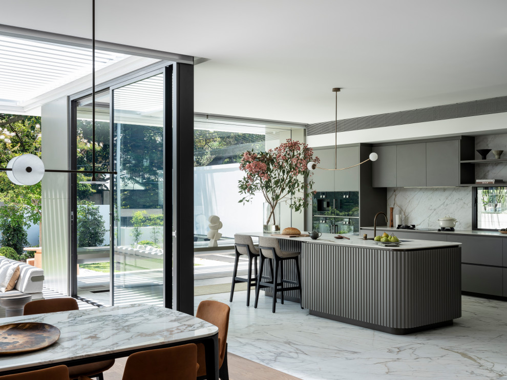 Rose Bay House I - Contemporary - Kitchen - Sydney - by Blue Label Construction | Houzz AU