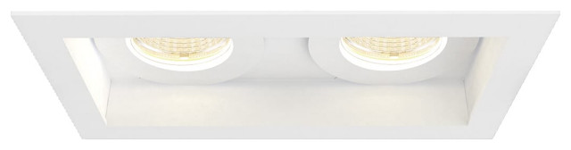 White Two Light Downlight from the Amigo Collection, 4.125 ...