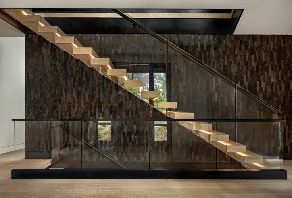 Locke Marsh Floating Staircase - Contemporary - Staircase - Boston - by ...