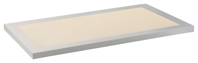 Maxim Lighting Sky Panel LED 12"x24" 3000K Flush Mount, Aluminum ...