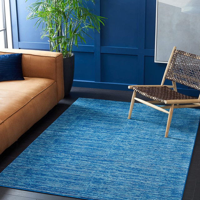 Modern Ombre Area Rug, Non-Shedding, Easy Care, Ideal for High Traffic ...
