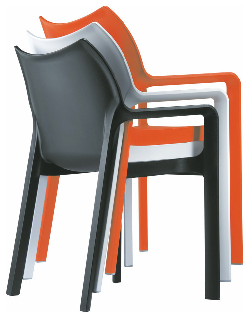 Compamia Diva Outdoor Dining Armchair, Set of 2 - Contemporary ...
