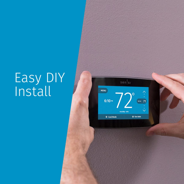 Sensi Touch Smart Thermostat by With Touchscreen Color Display ...