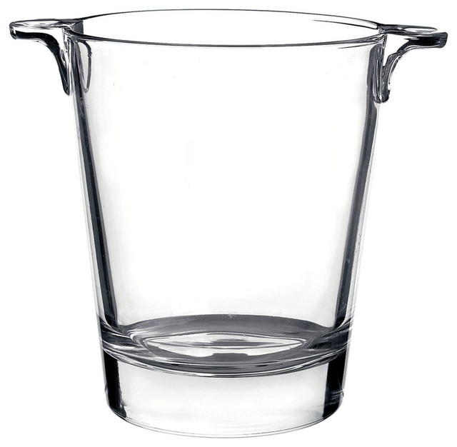 Bormioli Rocco Ypsilon Clear Glass 44 Ounce Ice Bucket - Contemporary ...