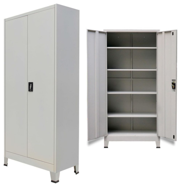 Metal Filing Office Cabinet - Transitional - Filing Cabinets - by ...