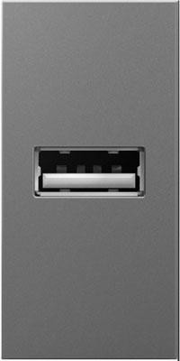 Legrand Adorne Usb Outlet, 1-Module - Modern - Switches And Outlets ...