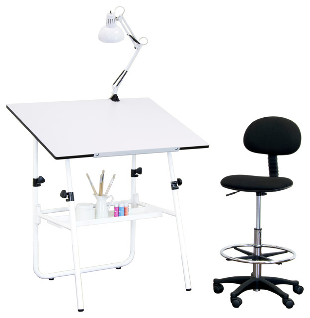 3-Piece Studio Drafting Set - Contemporary - Drafting Tables - by ...