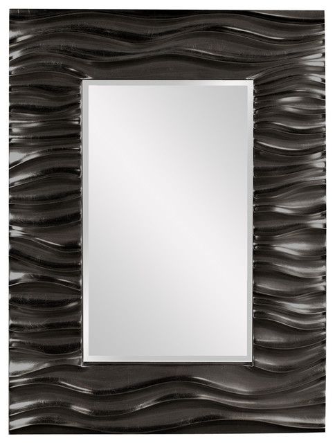 Howard Elliott Zenith Mirror, 31"x39"x2" - Transitional - Bathroom ...