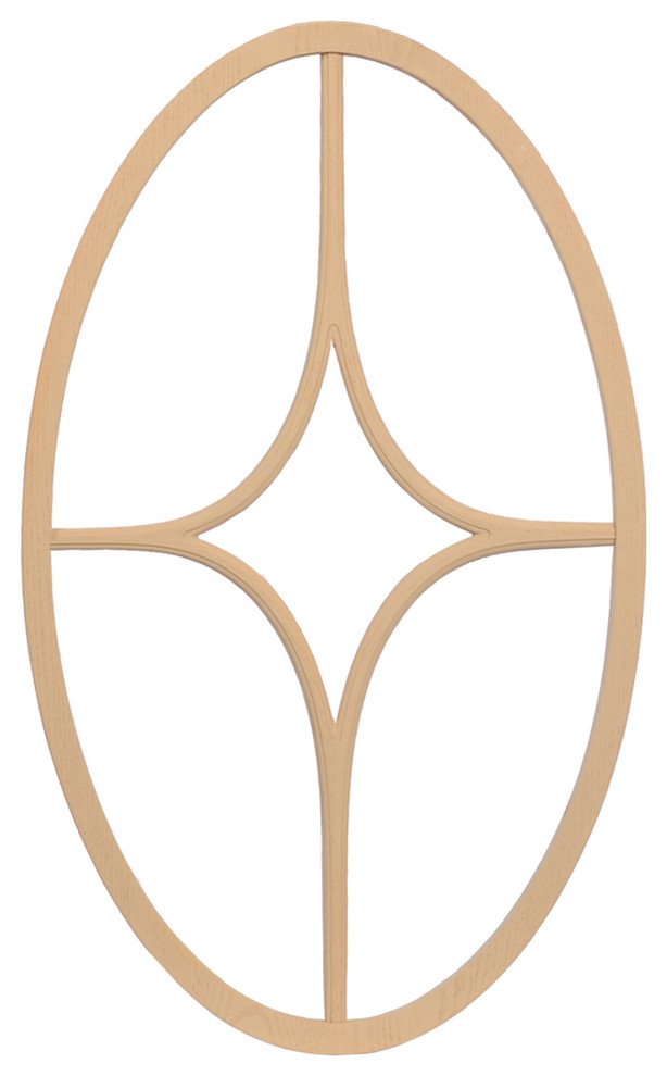 5 Light Diamond Oval Window Grille - Transitional - Windows - by JJJ ...