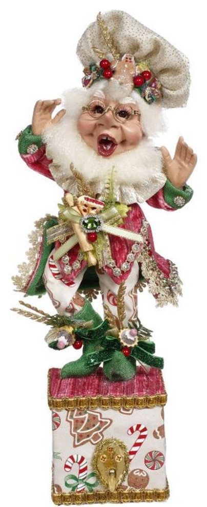 Mark Roberts Christmas 2023 Pastry Maker Elf Stocking Holder - 14 ...