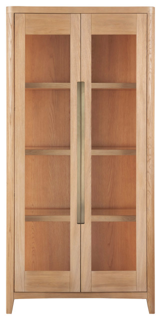 Zella Display Cabinet - Transitional - China Cabinets And Hutches - by ...