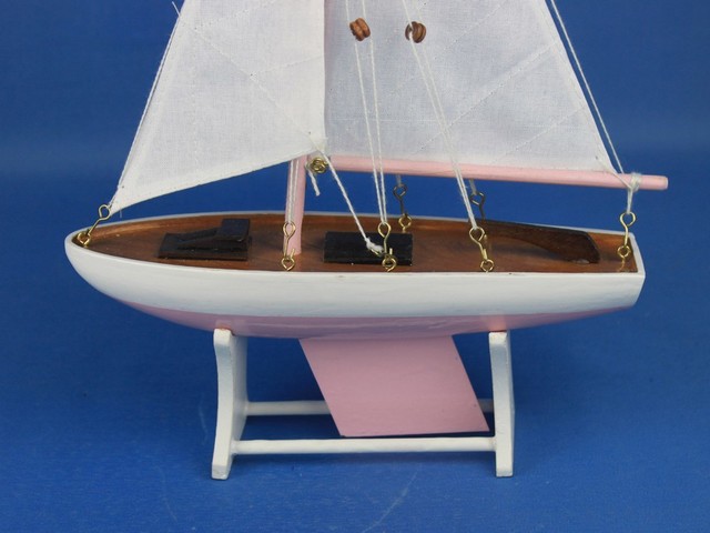 It Floats 12'', Pink Floating Sailboat, Floating Sail Boat, Decorative ...