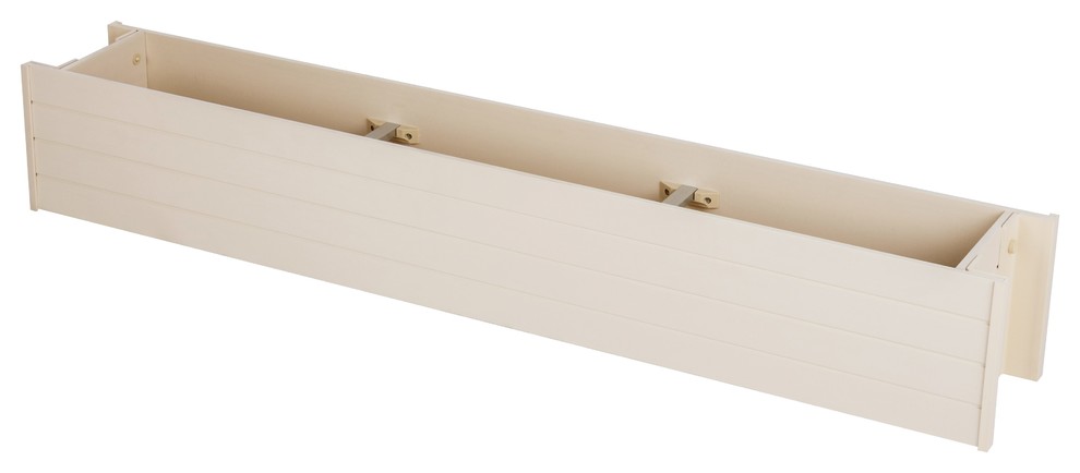 New Age Garden Window Box, 48 inch - Transitional - Outdoor Pots And ...