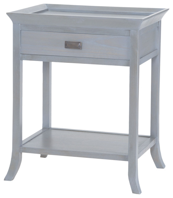 ELK Home 7011-312 Tamara Accent Table, Gravesend Gray - Transitional ...