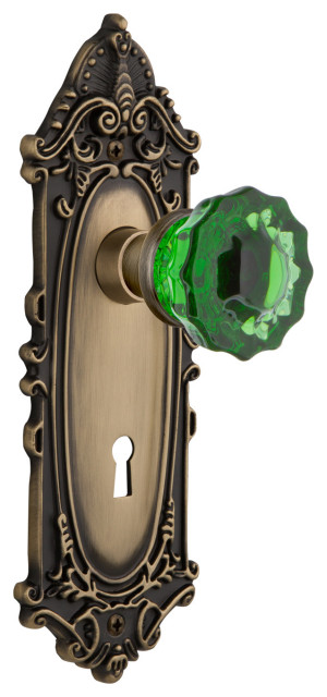 Nostalgic Warehouse VICCRE_PRV_234_KH Victorian Rose Privacy Door ...