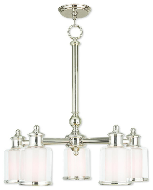 Livex Lighting 40204-35 Middlebush - Five Light Dinette Chandelier ...