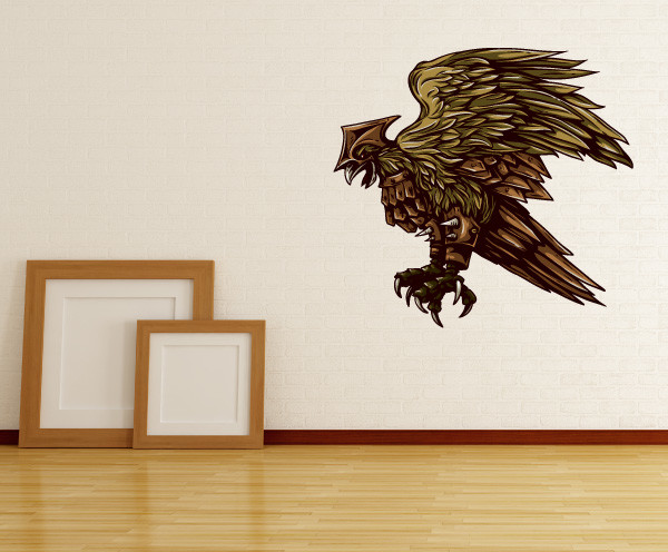 Mythical Creature Vinyl Wall Decal MythicalCreatureUScolor038, 8 in ...