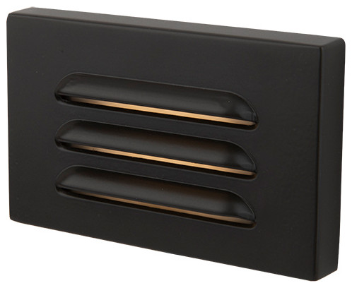 4501 LED Step and Wall Light, Bronze on Brass - Transitional - Stair ...