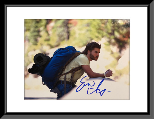 Into the Wild Emile Hirsch signed movie photo, 11x14 inches ...