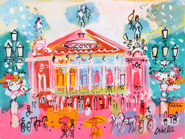 Pantheon 4, Charles Cobelle, 12x16 - Contemporary - Paintings - by ...