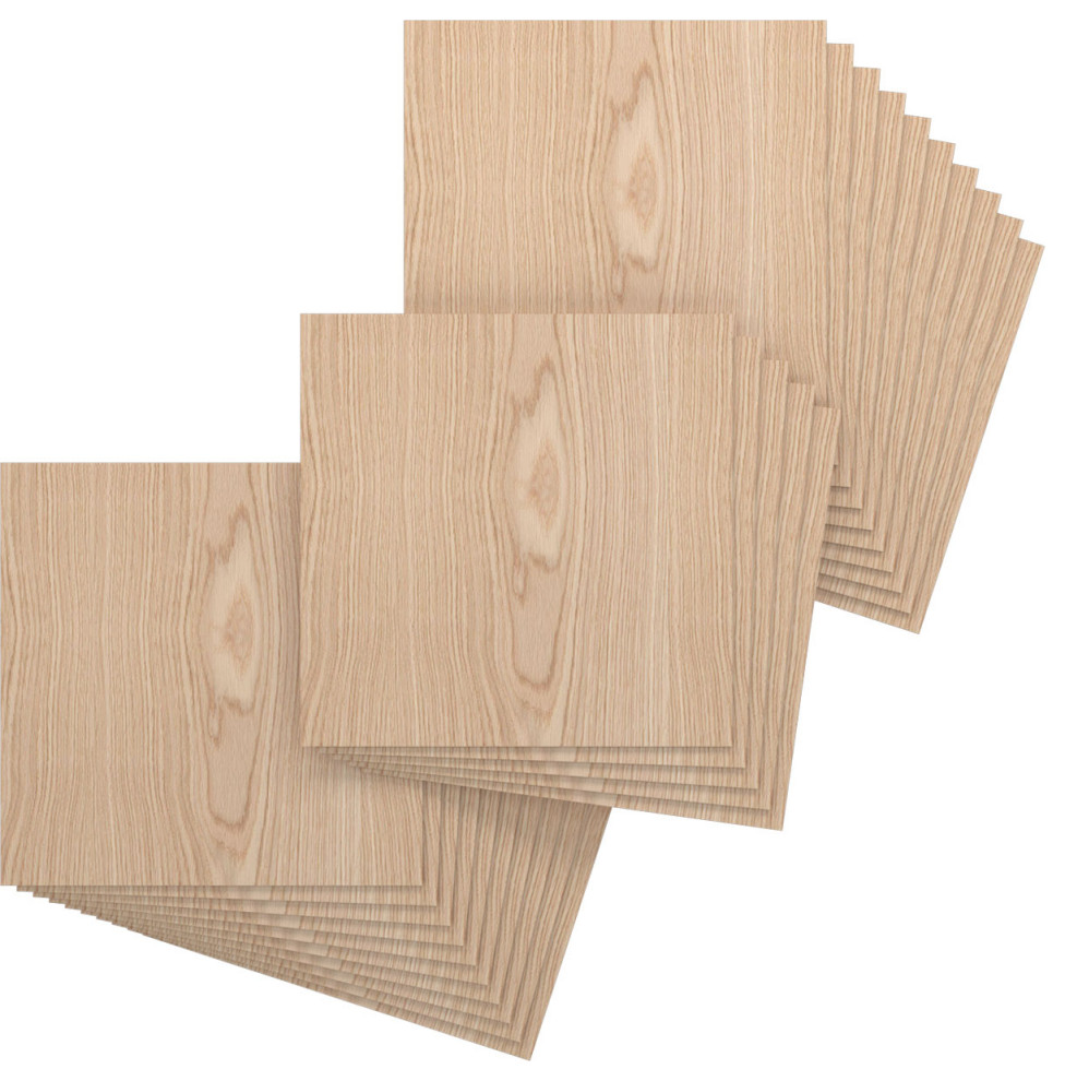 7 3/4"W x 7 3/4"H x 1/4"T Wood Hobby Board, Alder, 23.75"Wx23.75"Hx.375 ...