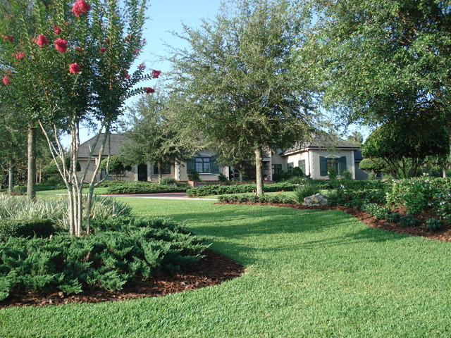 Estate Landscape - Traditional - Landscape - Tampa - by MJM Design ...
