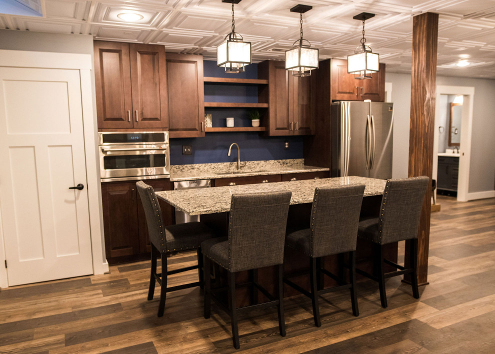 Jamison Basement Remodel - Transitional - Basement - Philadelphia - by Armitage Interiors - Home ...