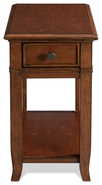 Riverside Furniture Campbell Chairside Table - Transitional - Side ...