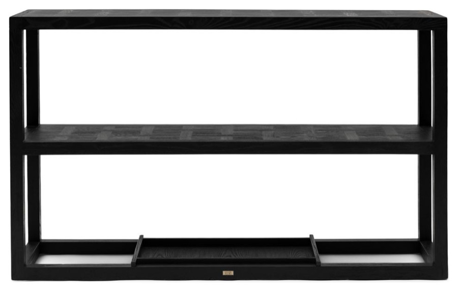 Black Ash Wood Side Table | Rivi√®ra Maison Colombe - Transitional ...