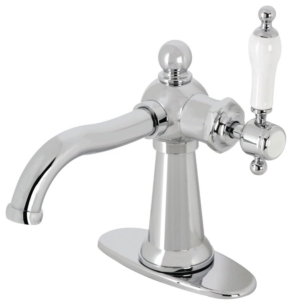 Vintage Bathroom Sink Faucet, Single Handle & Pop Up Drain ...