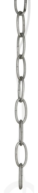 Chain 9 Gauge, Galvanized Finish - Beach Style - Lighting Hardware - by ...