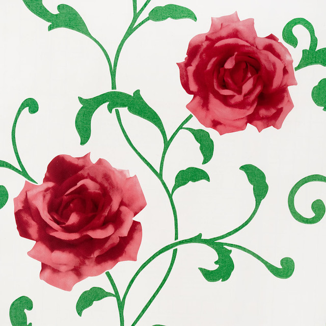 Monthly Rose - Self-Adhesive Wallpaper Home Decor - Traditional ...