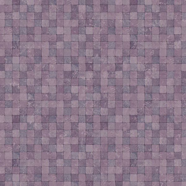 Mosaic Tile Pattern Wallpaper, Sample - Contemporary - Wallpaper - by ...
