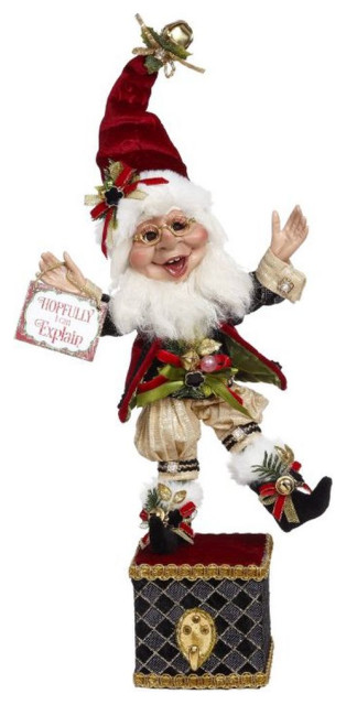 Mark Roberts Christmas 2022 The Hopeful Elf Stocking Holder 13.5 ...